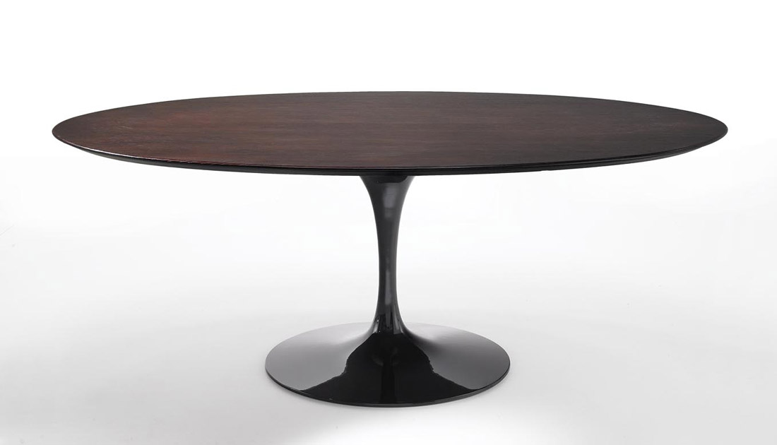Tulip table wooden top Table Eero Saarinen